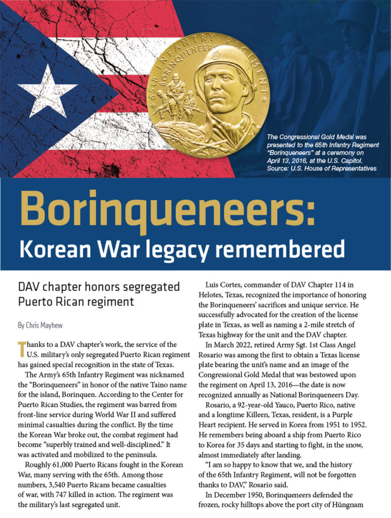 Borinqueneers: Korean Legacy Remembered | Homeland Magazine